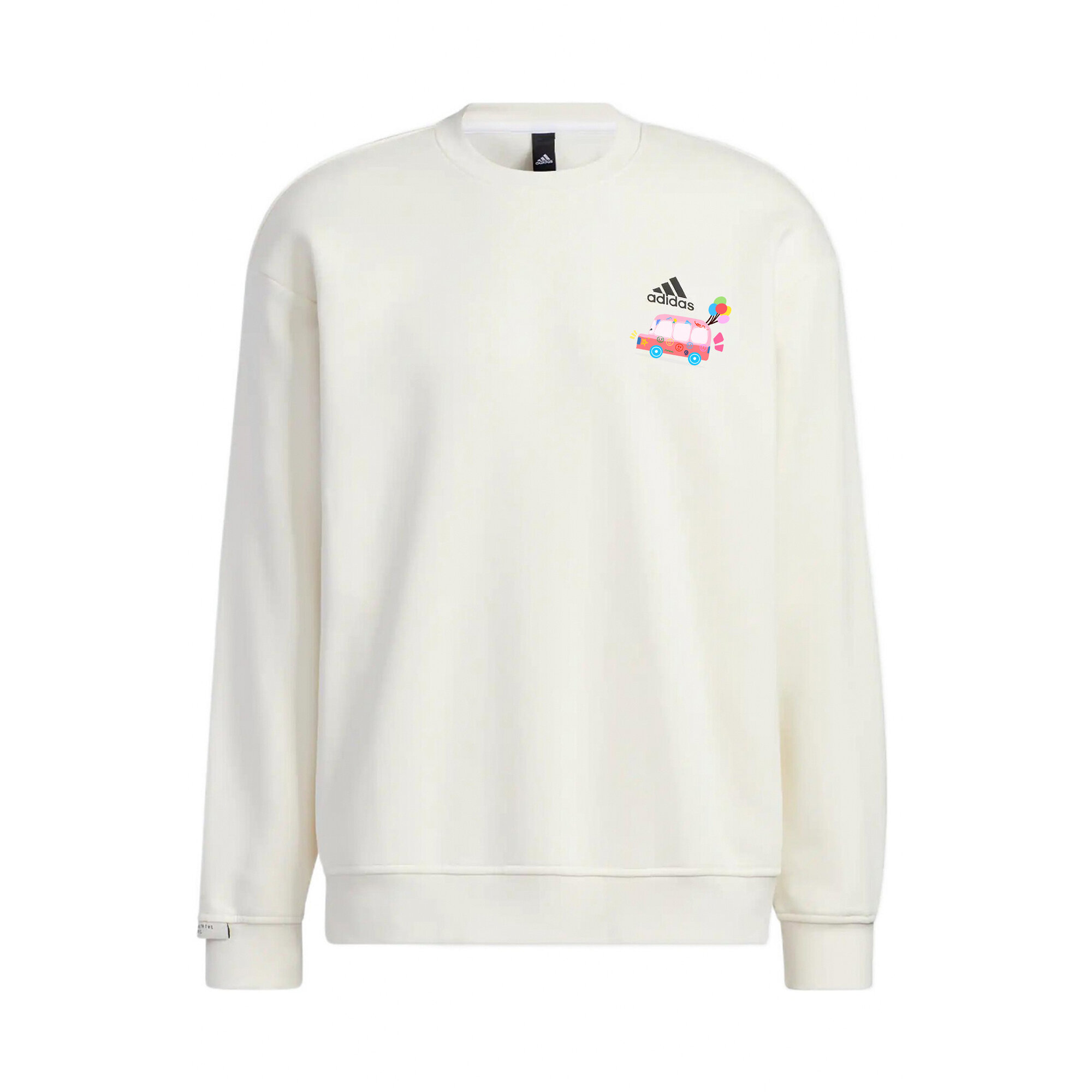 Толстовка White Crew Neck Moderate Regular, 1 шт.