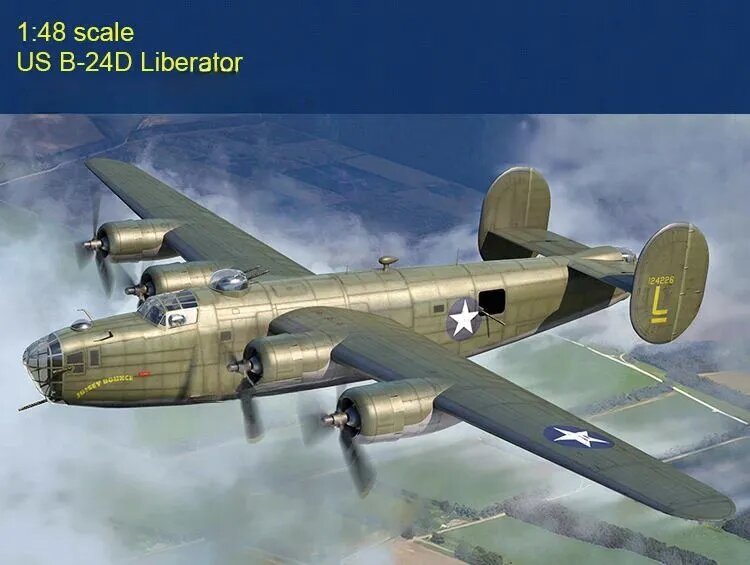 Hobbyboss 81775 1/48 Набор моделей самолетов Американский B-24D Освободитель