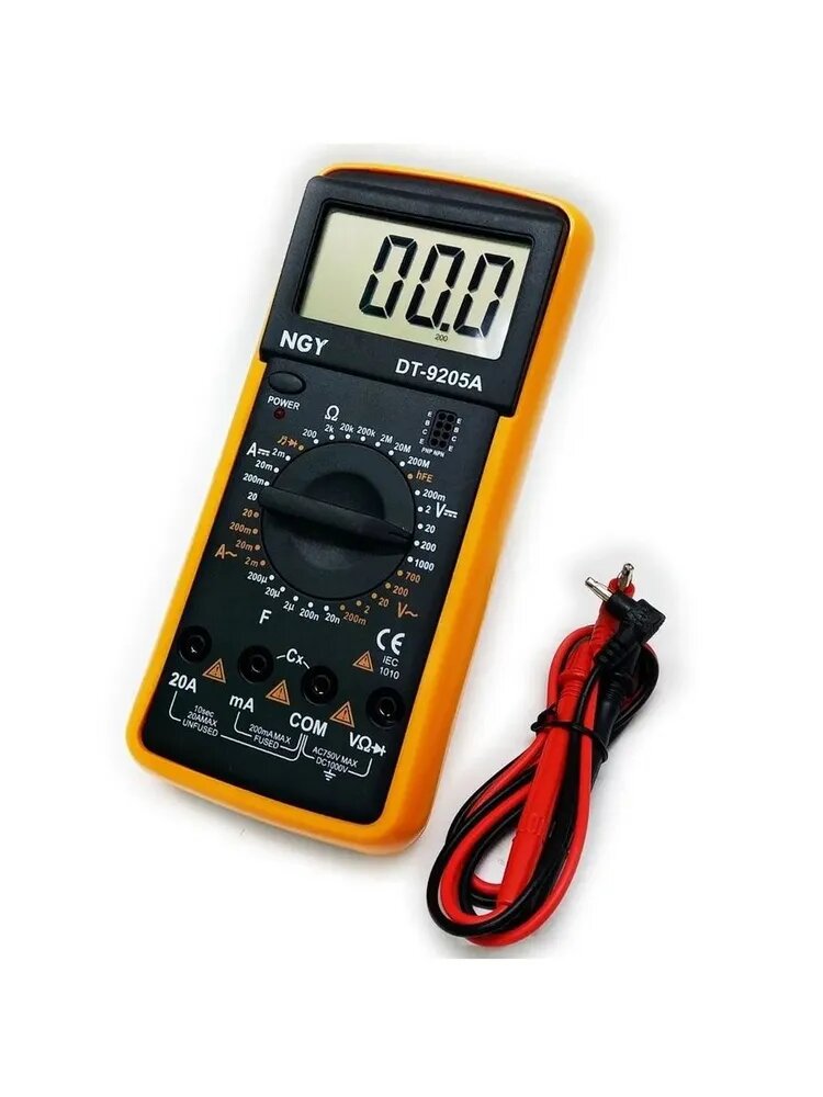DT-9205A Мультиметр (Тестер )