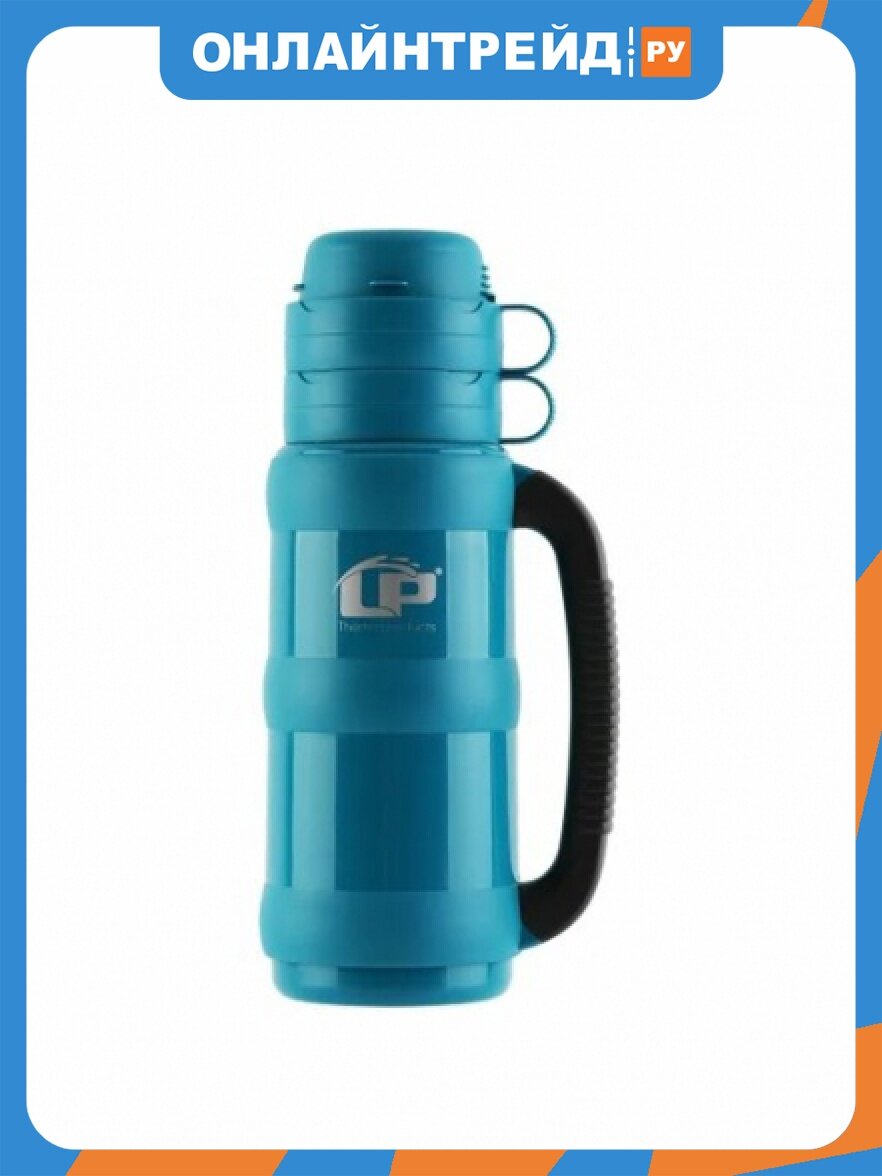 Термос LP Thermoproducts LP Traditional 1 л. Aquamarine, со стеклянной колбой