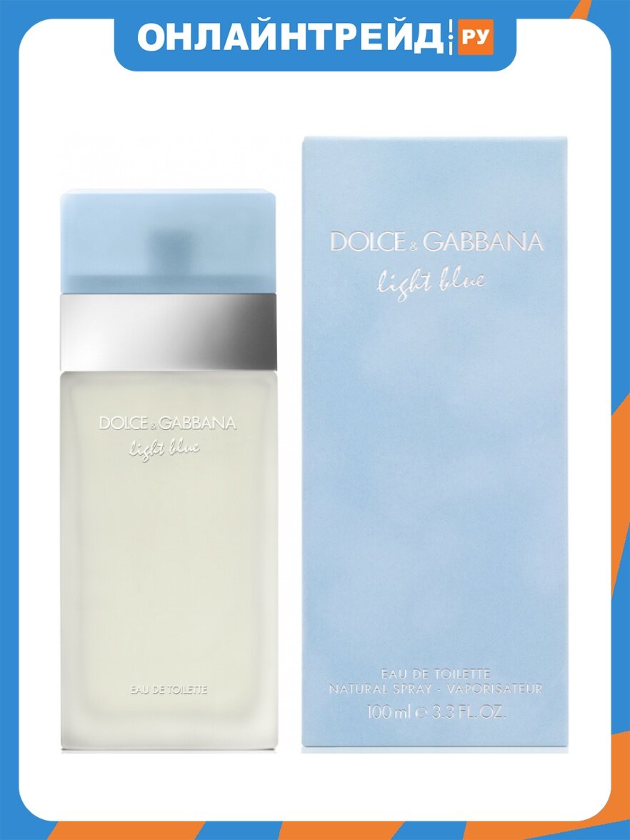 Женская туалетная вода Dolce&gabbana Light Blue, 100 мл
