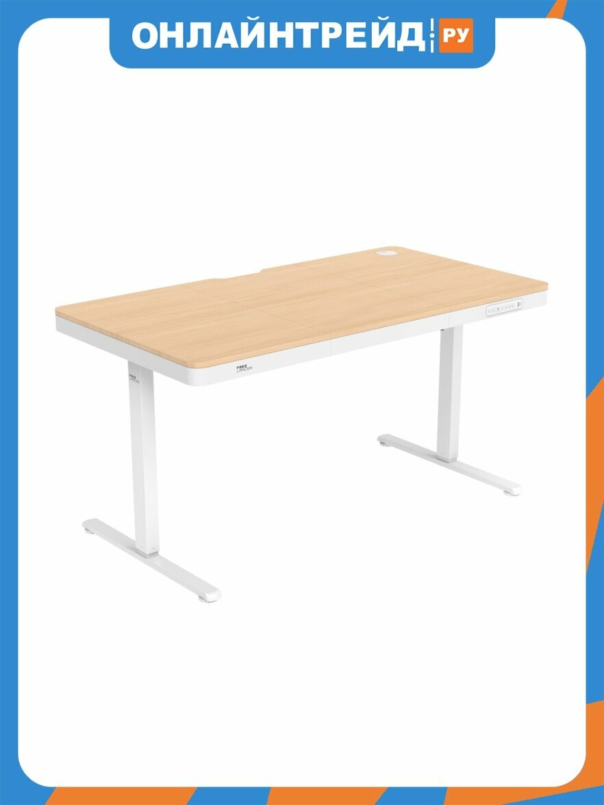Стол компьютерный Zone 51 e-Nexor Light Wood, bfZ51FNEXLW6