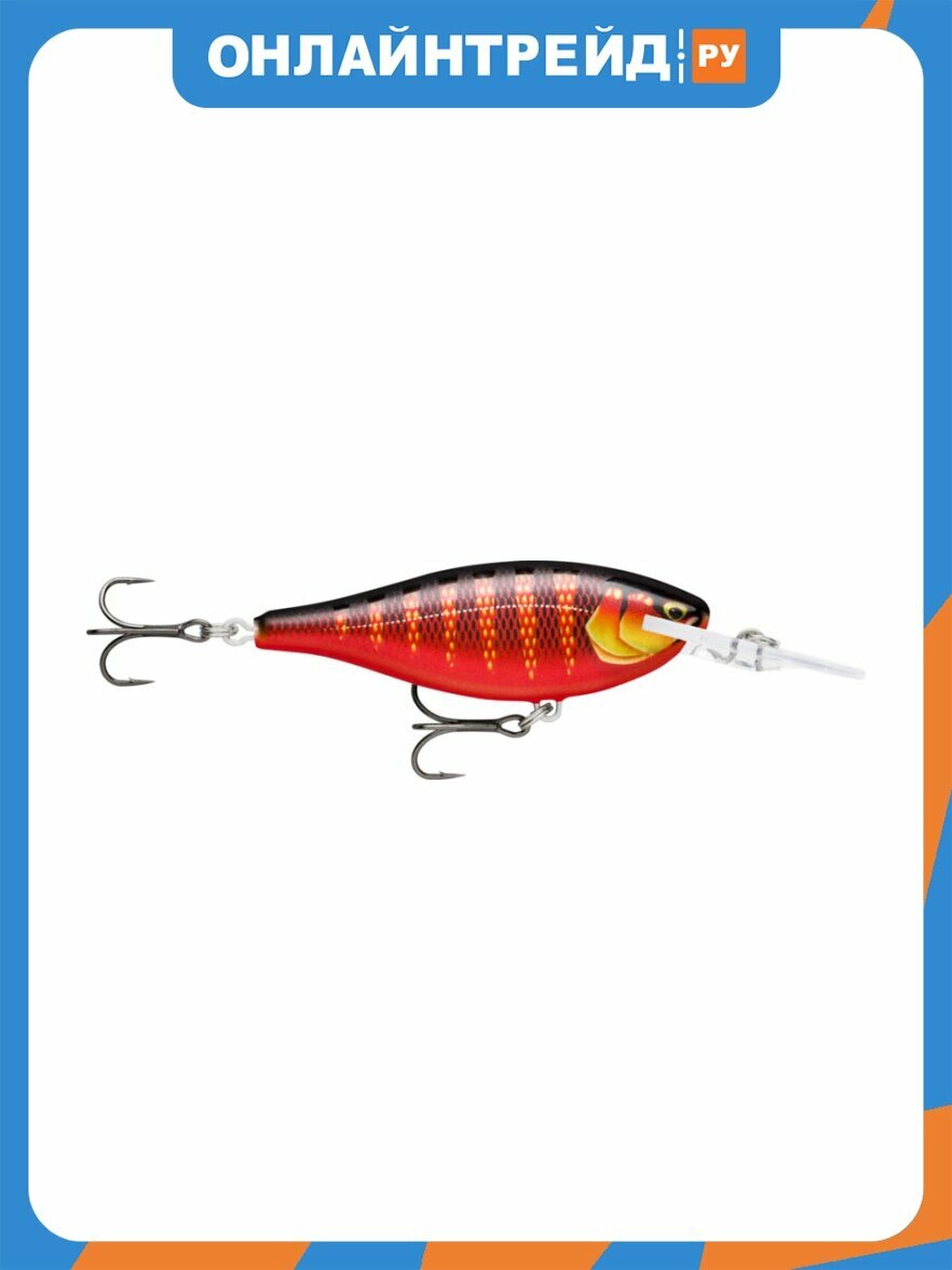 Воблер Rapala Shad Rap Elite 55 /GDTZ /плавающий/ 2,7м, 5,5см, 7гр