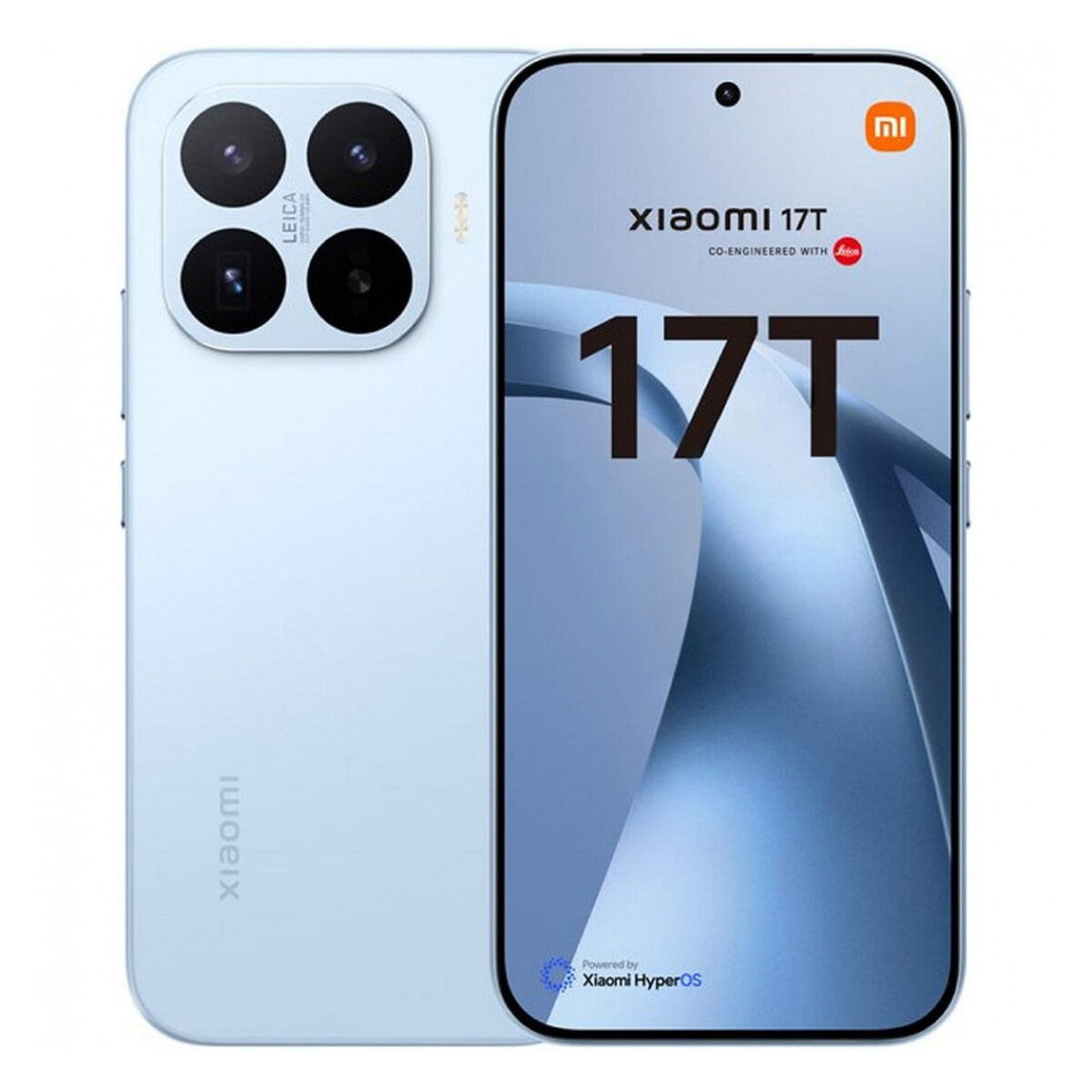 Смартфон Xiaomi 17T 12/512Gb Dual: nano SIM + eSIM, Global version, Blue (Голубой), Leica