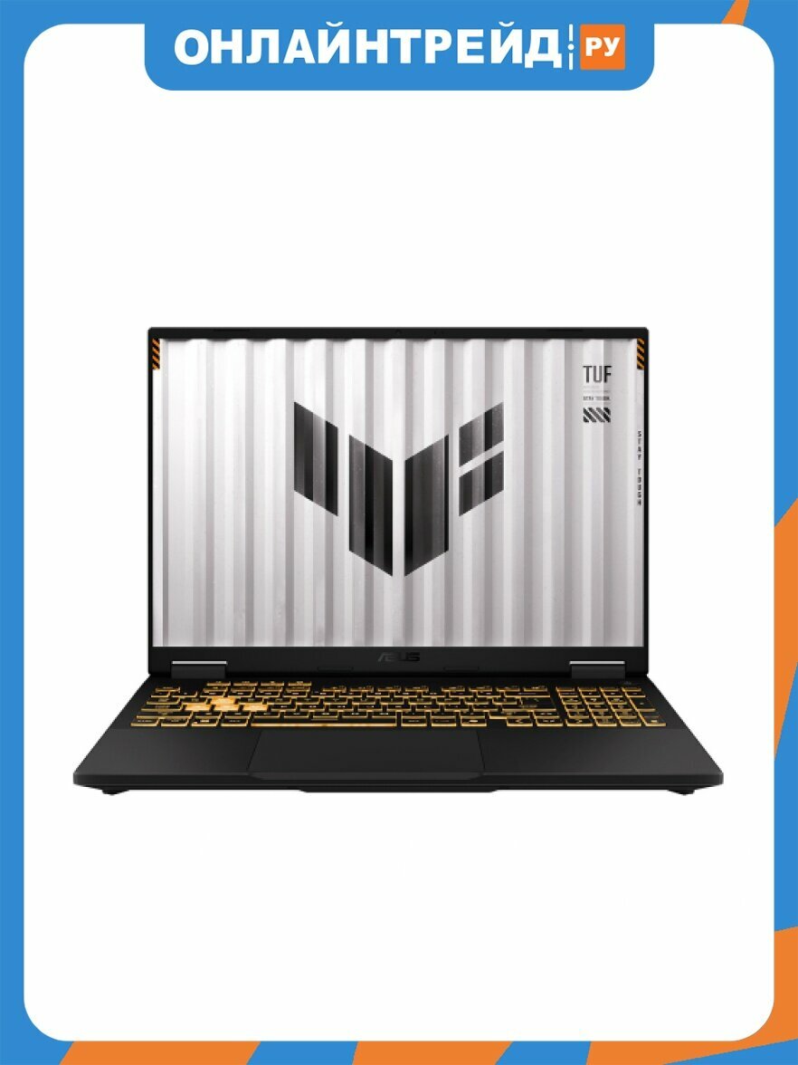 Игровой ноутбук Asus TUF Gaming FX608JMR-RV114 16" WUXGA IPS 165Hz 400nits i7-14650HX(2.2ГГц), 16Гб DDR5, SSD 1Тб, RTX 5060 8Гб, Win11Pro, Jaeger Gray (90NR0NB1-M0