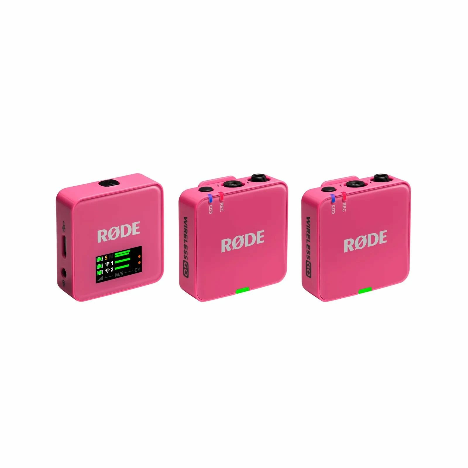 Микрофонная радиосистема Rode Wireless GO (Gen 3) розовая