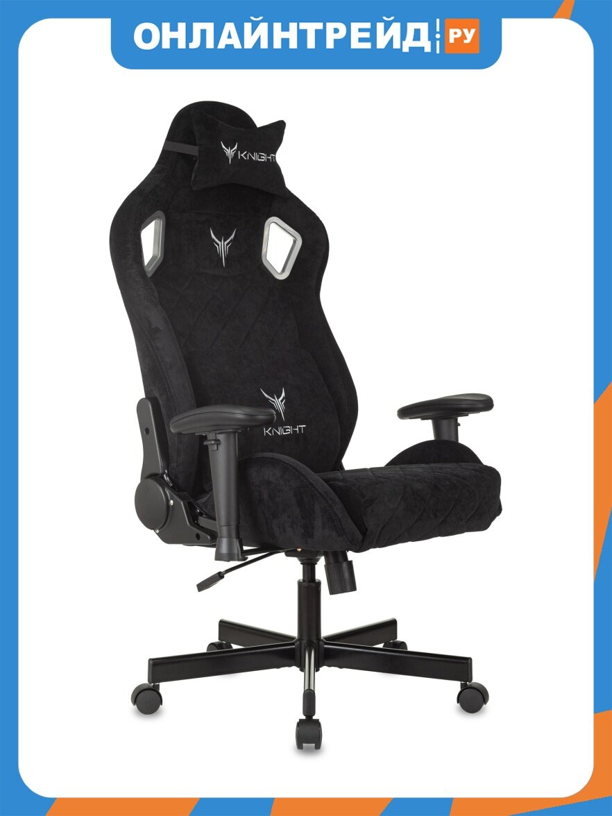 Кресло геймерское Knight Outrider черный Light-20, OUTRIDER LTD