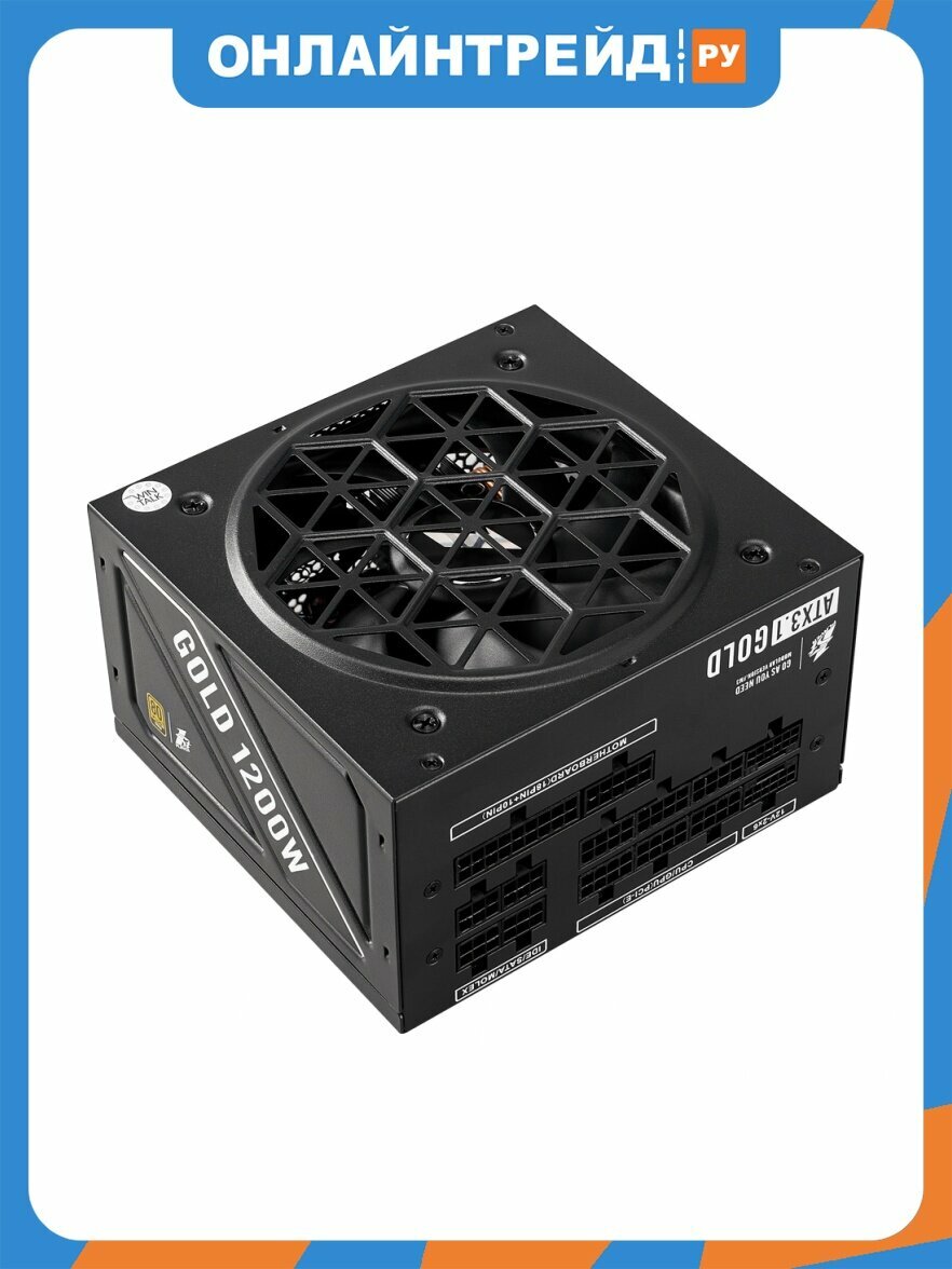 Блок питания 1STPLAYER NGDP, 1200W, 80+ Gold, ATX3.1 (HA-1200BA4)