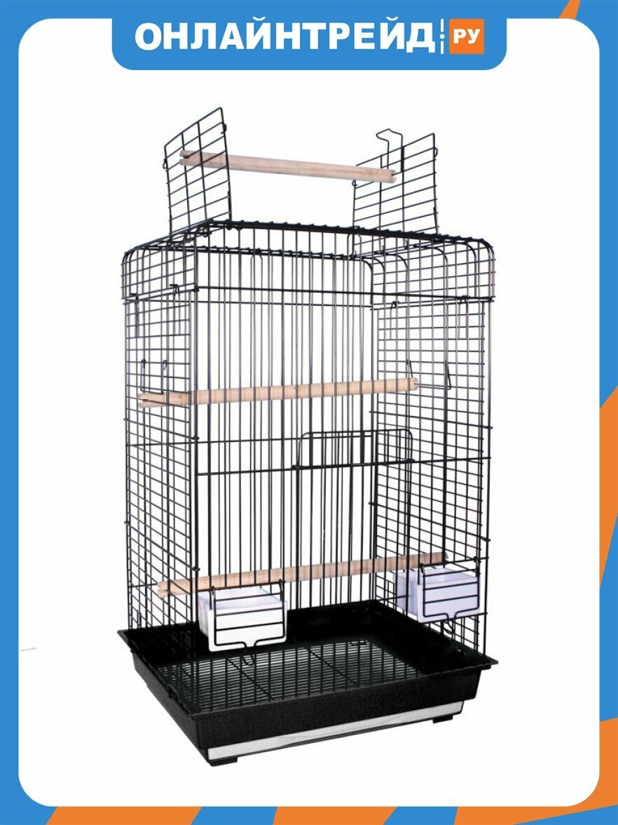 Клетка Triol 830A для птиц, эмаль, 520*410*780мм
