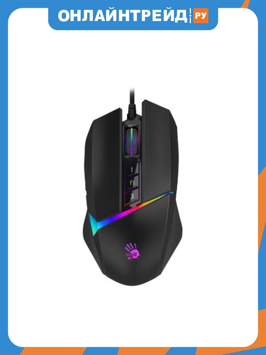 Мышь A4TECH A4 Bloody W60 Max оптическая, USB (черный)