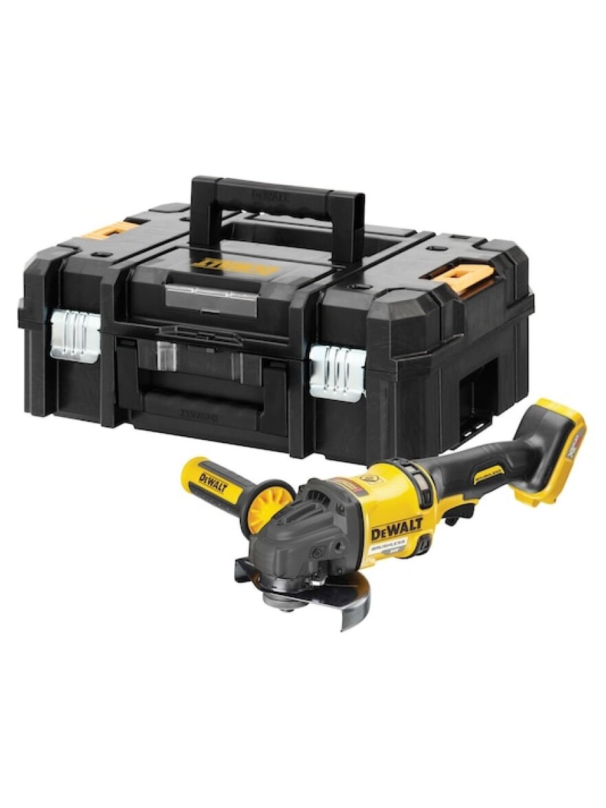 Углошлифовальная машина аккумуляторная Dewalt DCG418NT-XJ, без АКБ и ЗУ