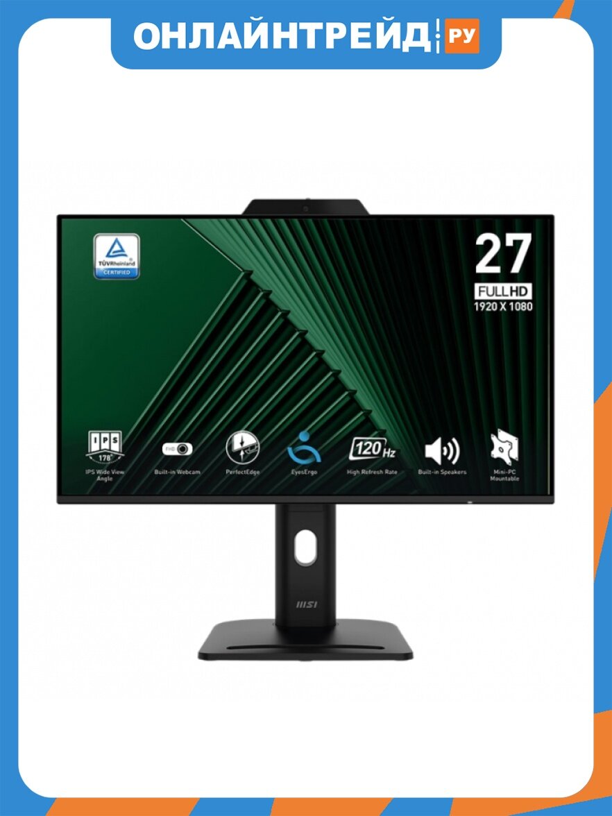 Монитор Msi Pro MP272PMG 27" Black