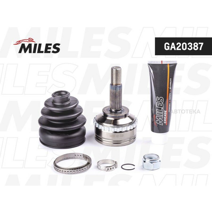 ШРУС RENAULT CLIO II/KANGOO/NISSAN 1.2-1.9DTI 97-09 нар. +ABS MILES GA20387