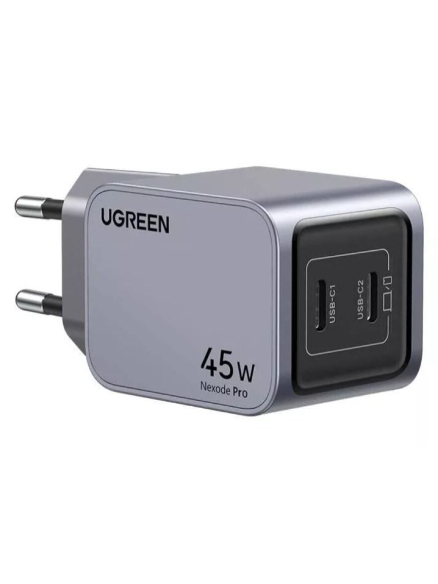 Сетевое зарядное устройство Ugreen Pro X707 45Вт(35008), темно-серый
