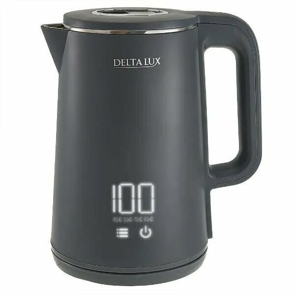 Электрочайник Delta Lux DE-1023 Grey
