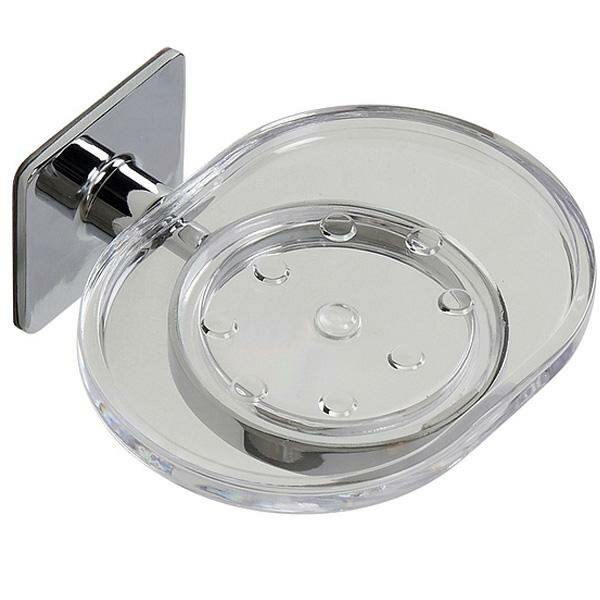 Мыльница Fixsen Square FX-93108 Хром