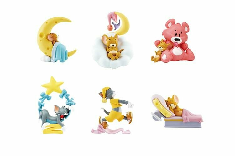Коллекционная фигурка 52TOYS Tom And Jerry Sweet Dream Mirror Collection, полный набор 6 шт.