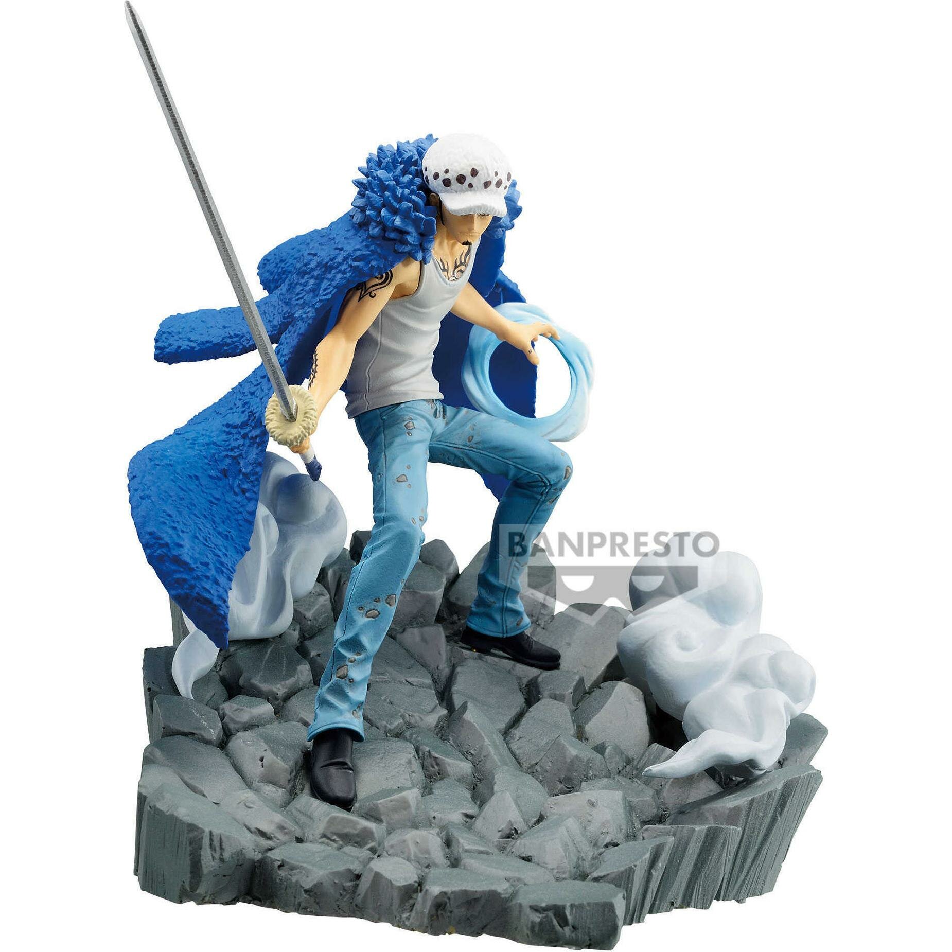 Фигурка унисекс BANPRESTO Trafalgar Law The Phantom Of War, One Piece, War Shadow, Trafalgar, Law