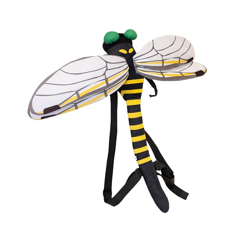 Рюкзак унисекс Tak Bebe Мультяшный Милый Молитвенный Богомол и Стрекоза, Dragonfly 60*55cm