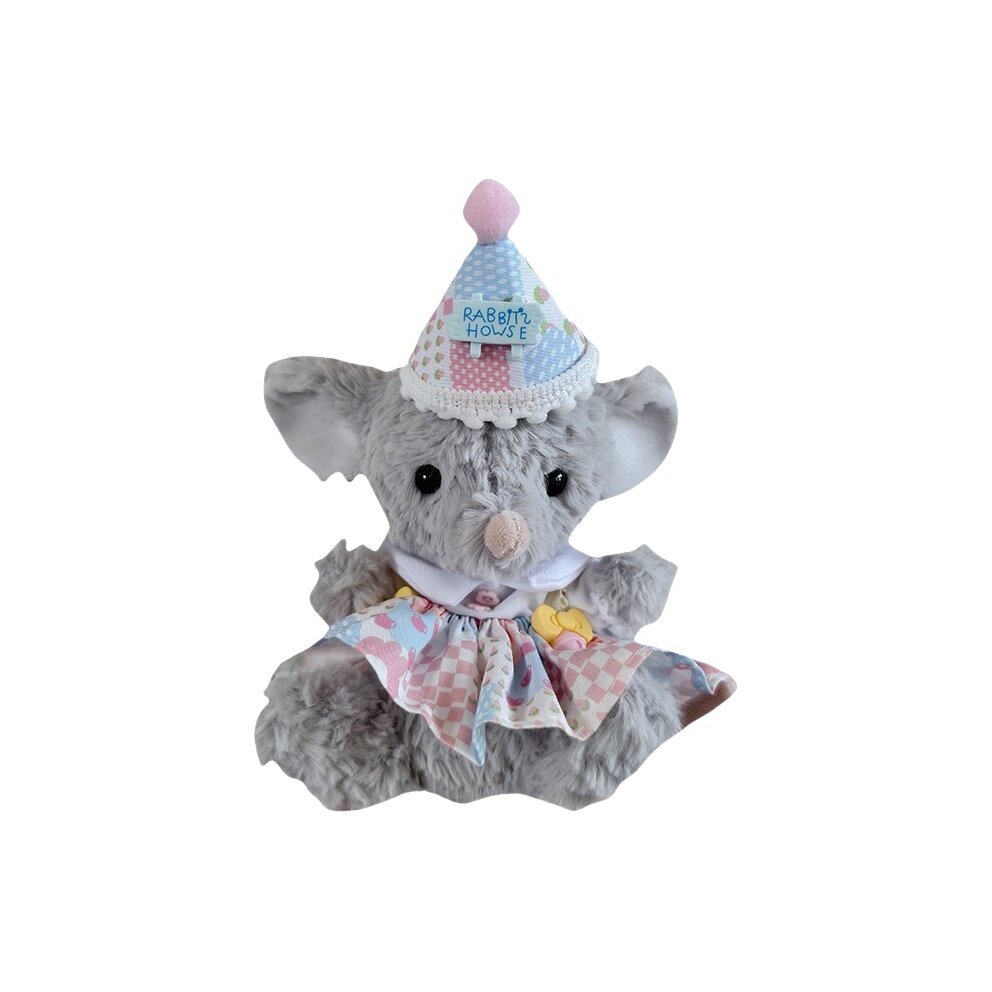 Костюм унисекс KUNYACHONG Милый костюм мышка, 15CM EU, Happy Birthday Hooded Clothing Sets+Gray Mouse
