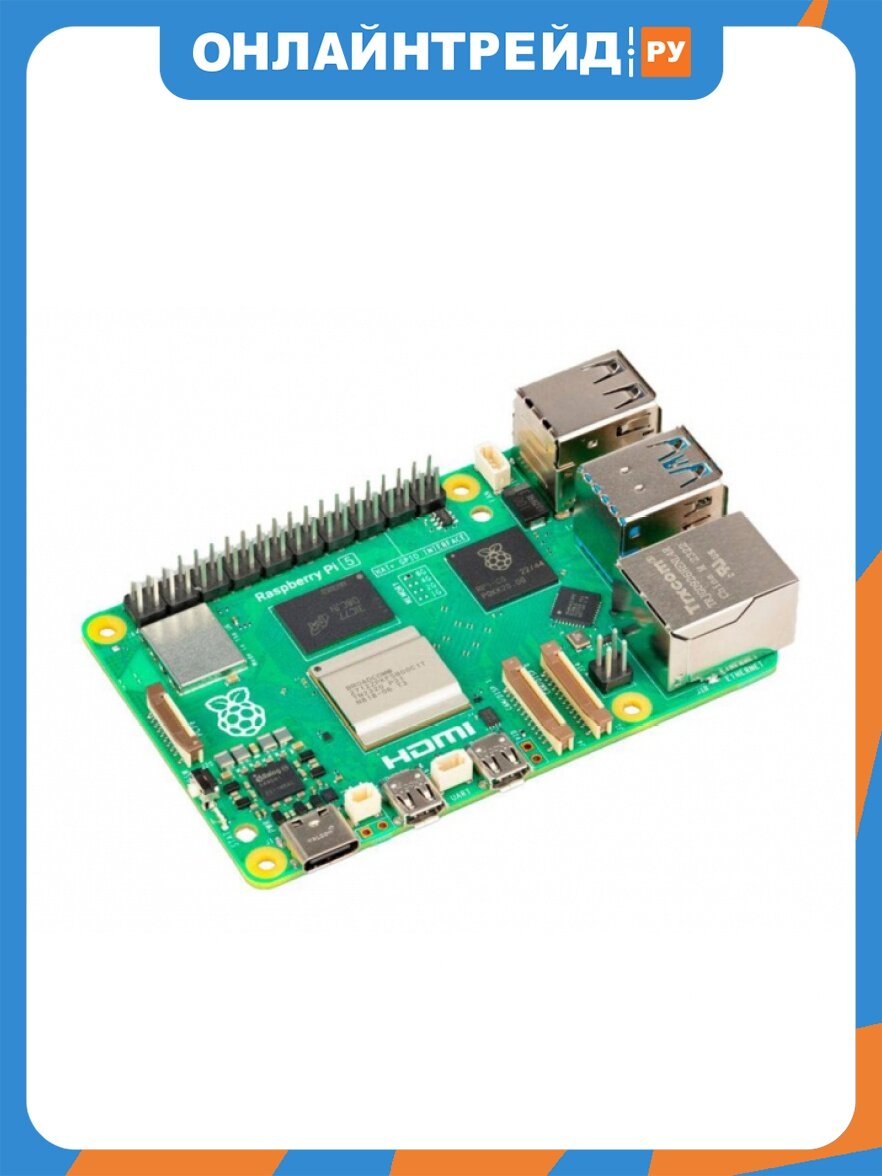 Одноплатный микрокомпьютер Raspberry Pi 5 4GB