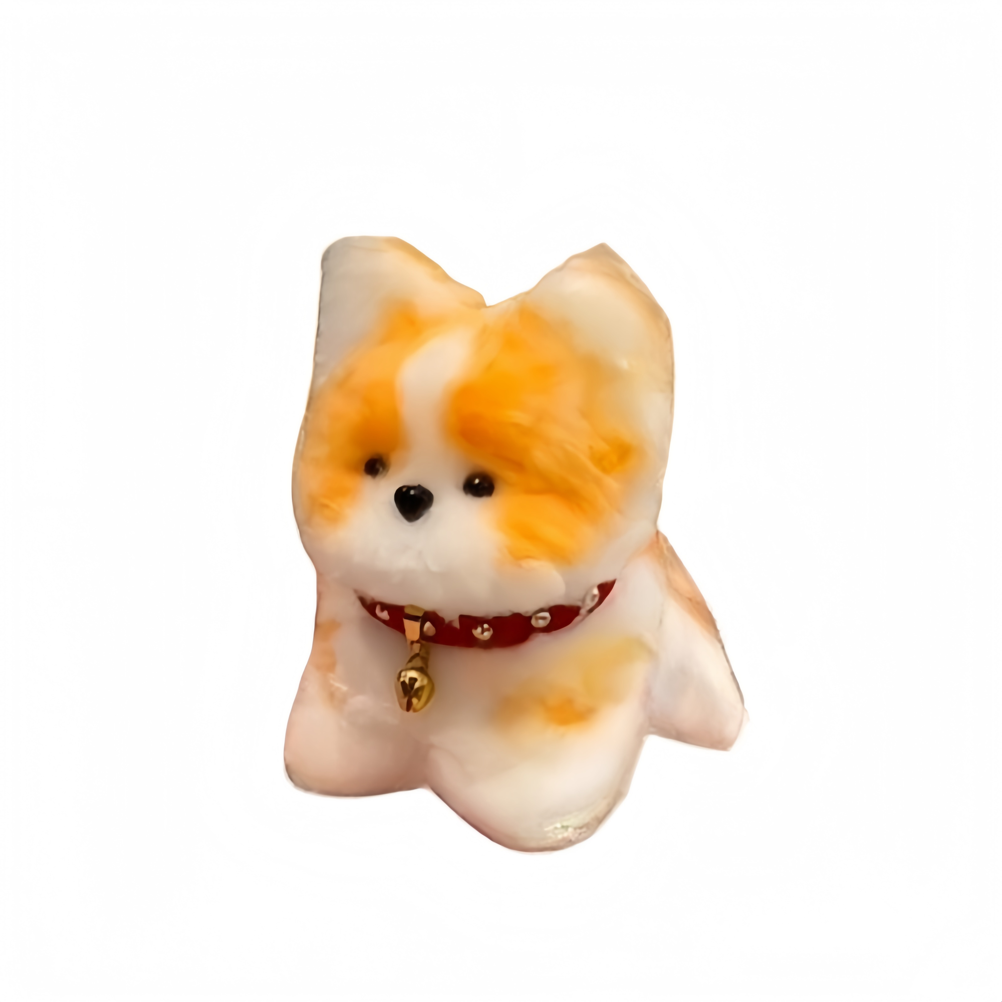 Набор для рукоделия унисекс LALABABY Coral Fleece Corgi Puppy[Material Bag], плюшевая кукла, высота 6 см