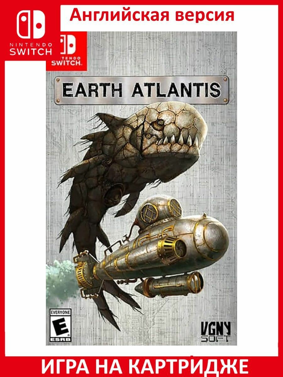 Игра Earth Atlantis Switch Картридж на Nintendo Switch Английская версия