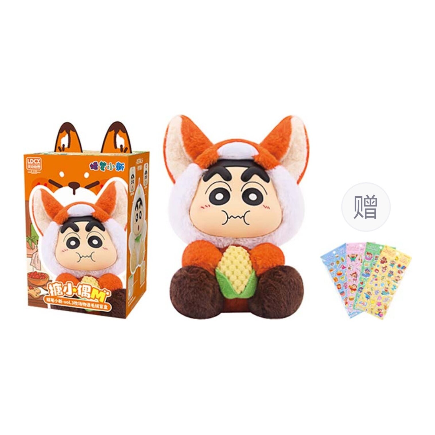 Коллекционные наборы персонажей унисекс Spiritual Creations Crayon Shinchan, Single Mystery Box (Random Pick)+Sticker 1 Pc