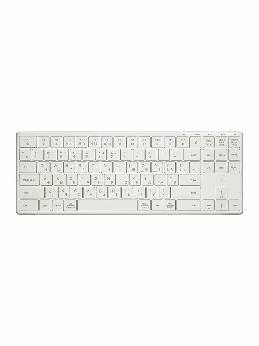 Клавиатура xGhost Blade TKL White Silver