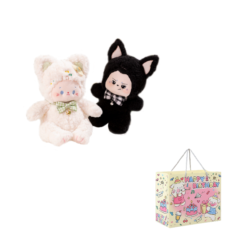 Плюшевая кукла унисекс YUOU BABY Collection Плюшевая кукла, 25CM EU, 2 шт.