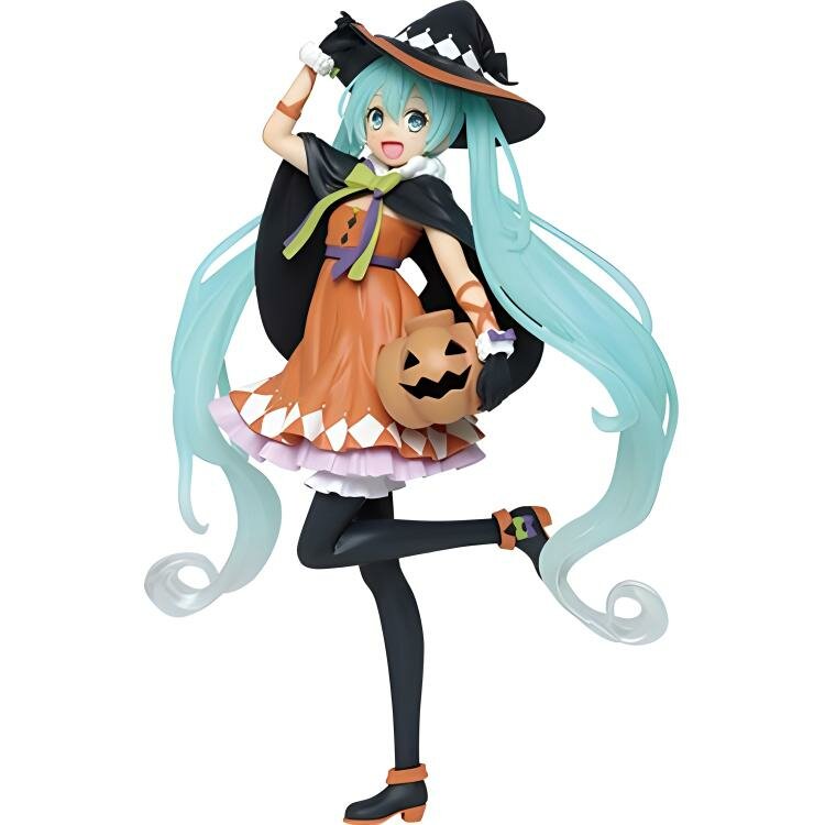 Фигурка унисекс TAITO Hatsune Miku Vocaloid 2-я Хэллоуинская Тыква, 18 см