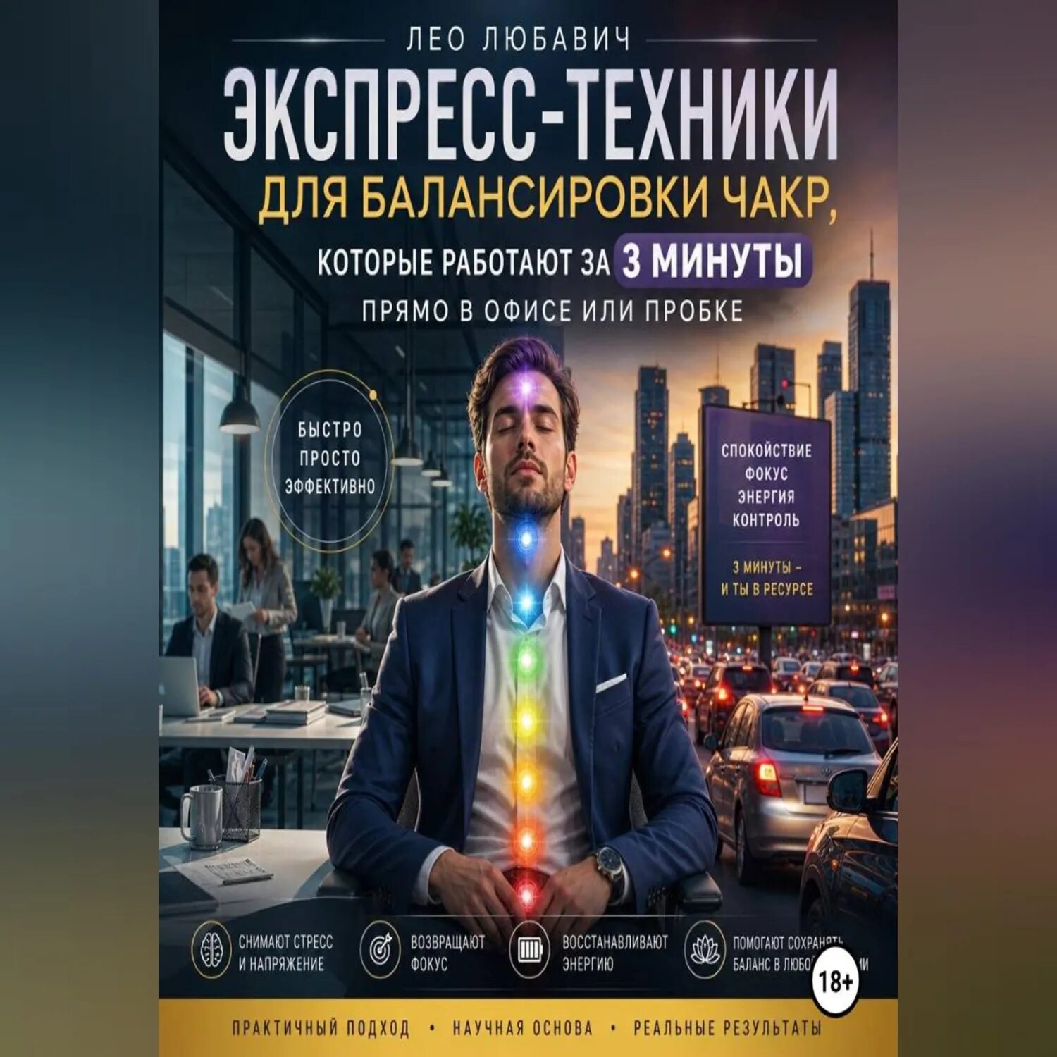 Экспресс-техники для балансировки чакр, которые работают за 3 минуты прямо в офисе или пробке [Аудиокнига]