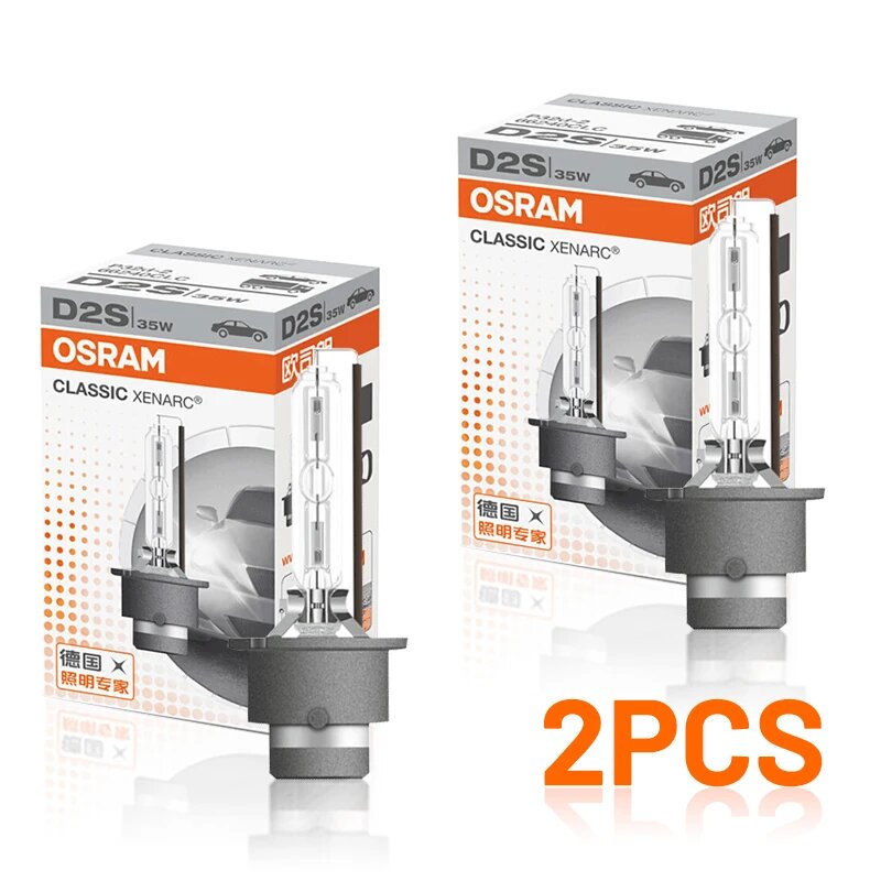 OSRAM Супер яркая 35 Вт OEM D3S D1S D2S D4S D2R Лампа HID Ксеноновая лампа Автомобильная фара D2S