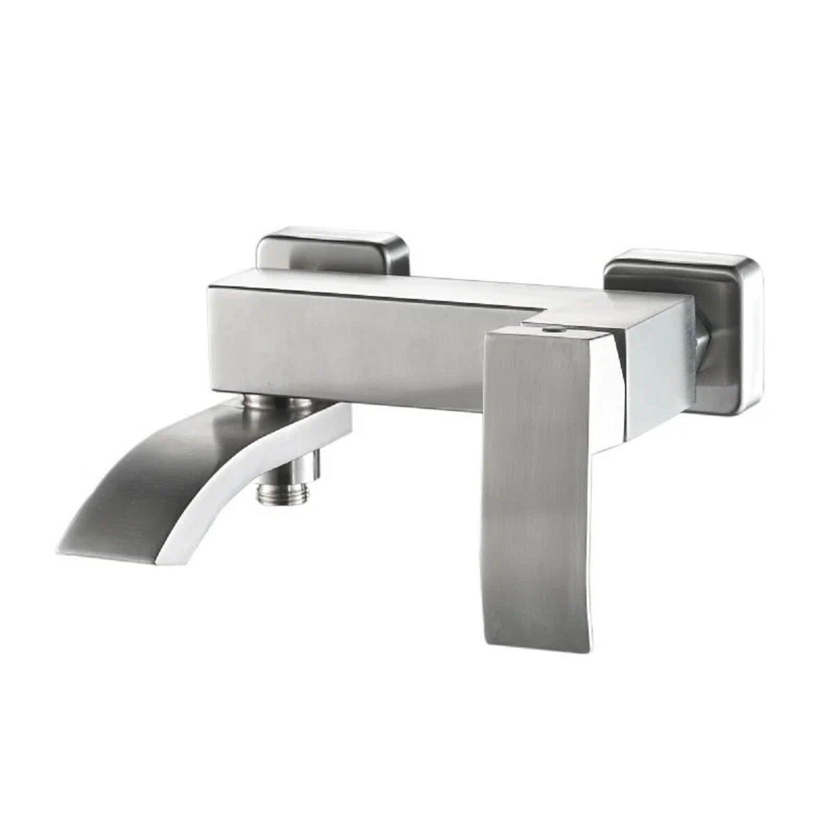 Смеситель для ванны Haiba HB60815, нержавеющая сталь, рычажное управление, цвет хром
