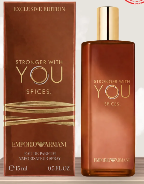 Giorgio Armani Emporio Armani Stronger With You Spices Exclusive Edition мужская туалетная вода 15 мл Miniature