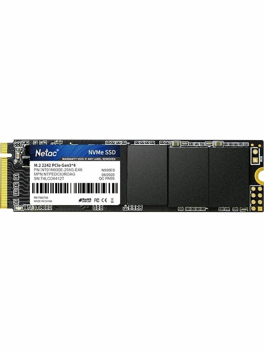 SSD-накопитель Netac NT01N930E-256G-E4X