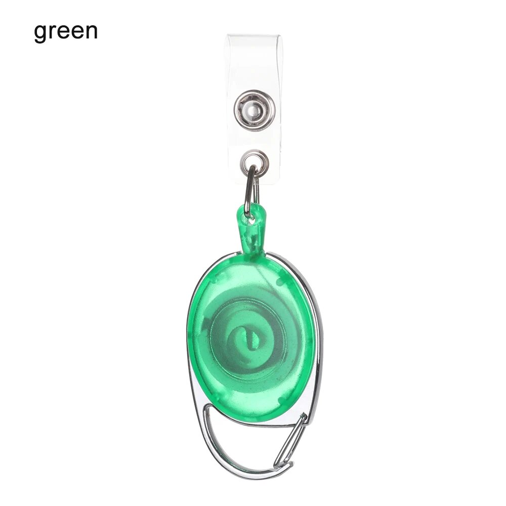 Брелок-ретрактор для бейджа Style 1 - green