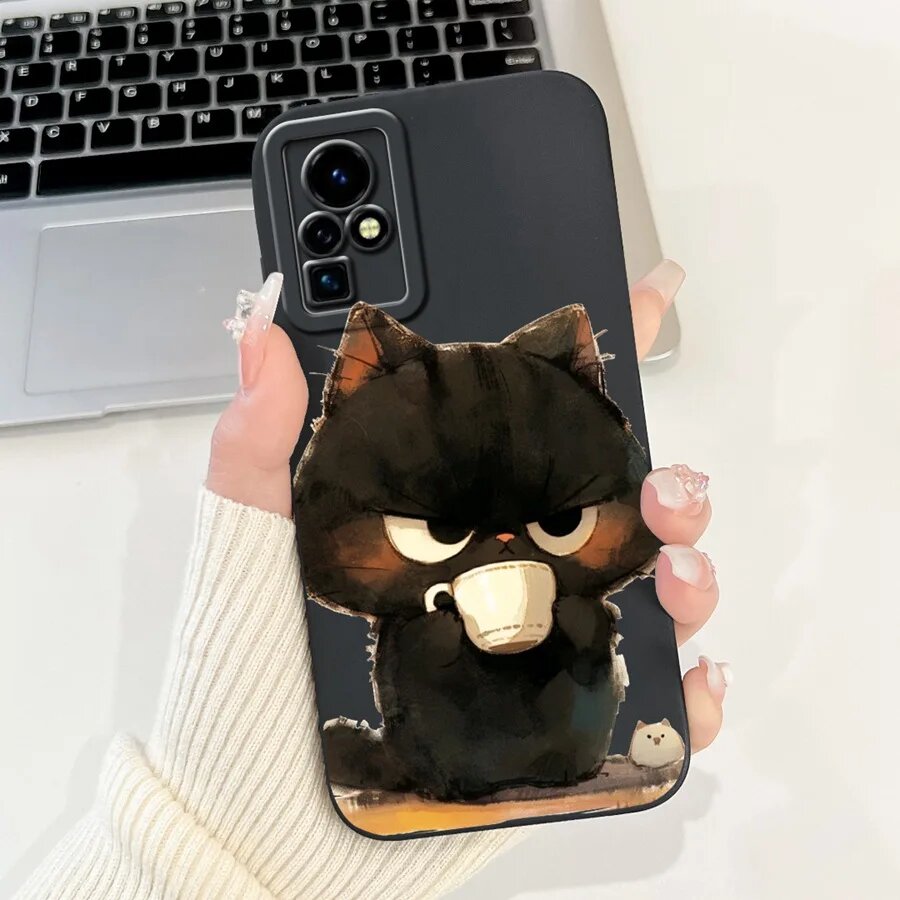 Для Infinix Zero X Neo Case X6810 Cute Panda Мягкая силиконовая полная TYhei2119, Infinix Zero X Pro