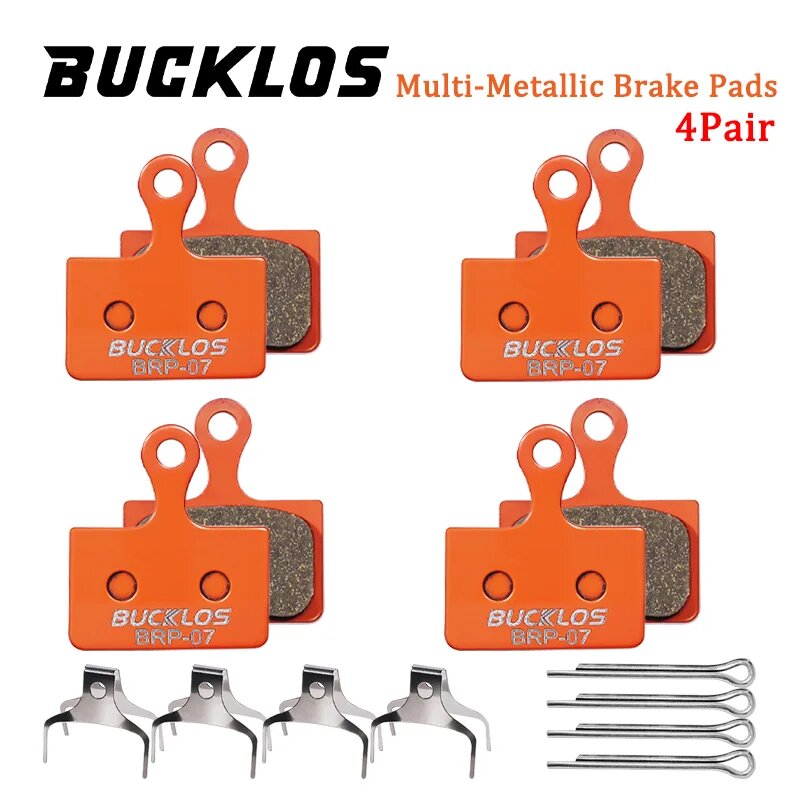 Тормозные колодки BUCKLOS Multi-Metallic 4Pair, серые
