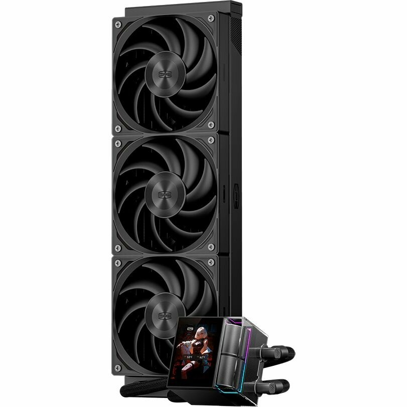 Система водяного охлаждения для ПК PCCOOLER DS360 Display BK 120 мм A-RGB