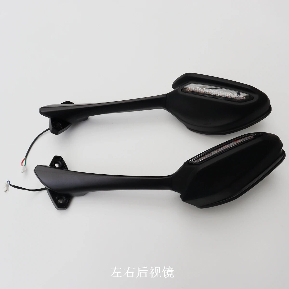 Мото зеркала VOGE RR660/LX650GS-A, черные, 1pair
