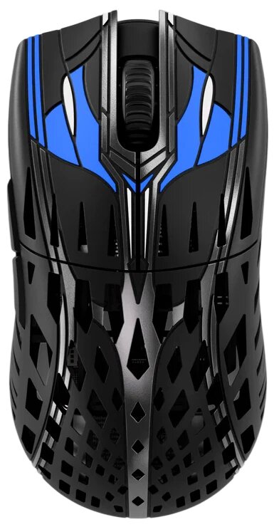 Мышь беспроводная/проводная PWNAGE Trinity Gaming Mouse CF [Trinity Gaming Mouse CF Midnight Eclipse（Cutout/Sides)] черный