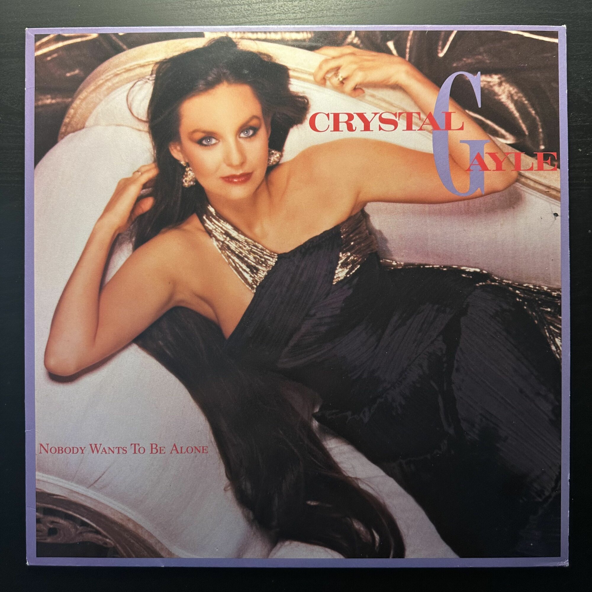 Виниловая пластинка Crystal Gayle Nobody Wants To Be Alone (Германия 1985г.)
