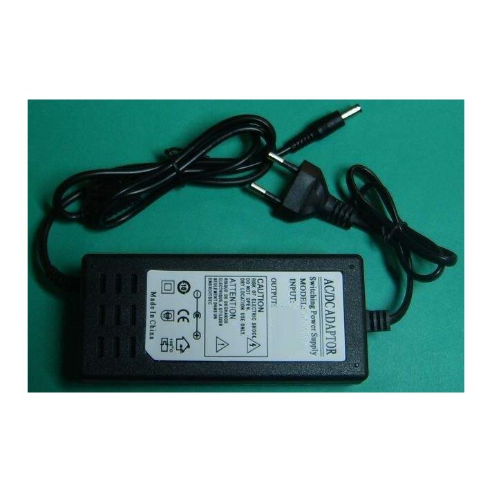 Адаптер 12в 8,0А (5,5х2,5) вилка 2pin JSG-1280 (реальный ток до 7,7) Блок питания