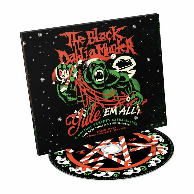 Музыкальный компакт-диск (CD) THE BLACK DAHLIA MURDER - Yule Em All DVD DIGIPAK