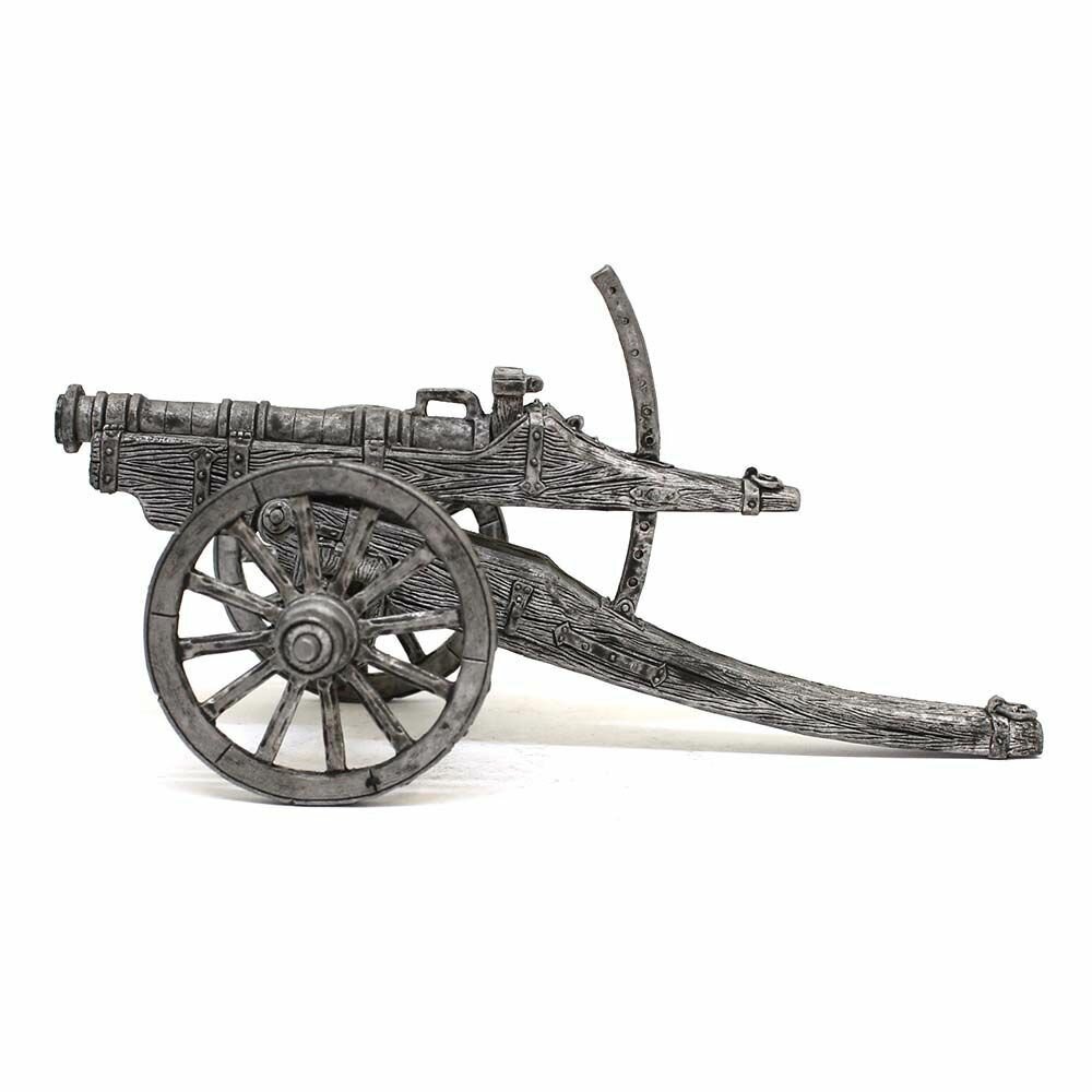 Веглер - Field Gun 2-я половина 15 века- оловянная фигурка пушка масштаб 1/32 AR07