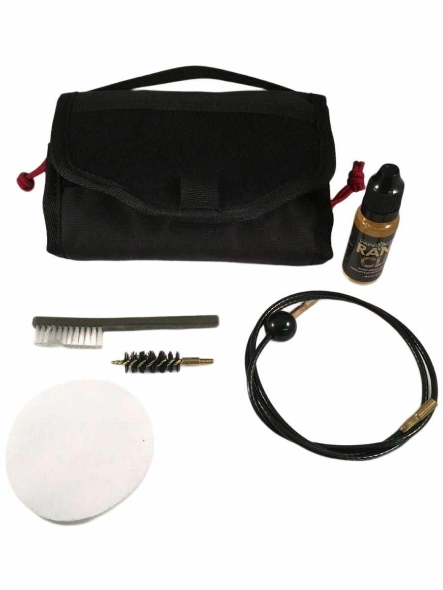 Набор для чистки пистолета/карабина J.Dewey Field Kit калибр 9mm / 9x19 mm / .38 Ca, арт. DFK-9mm