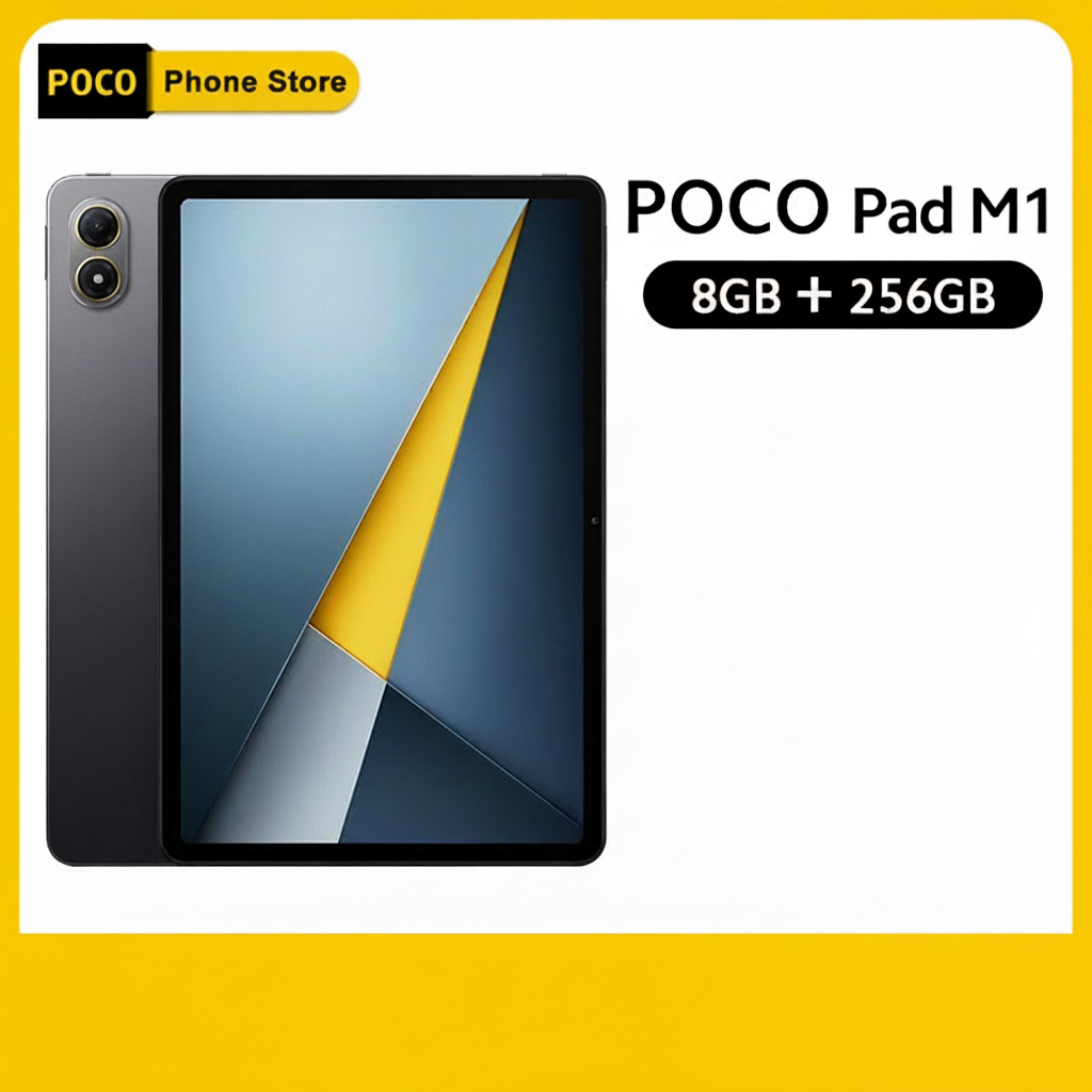 Планшет Poco Pad M1, 12.1", 8/256ГБ, Wi-Fi, Android