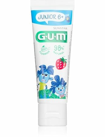 Зубная паста G.U.M Junior 6+, strawberry, 50 мл