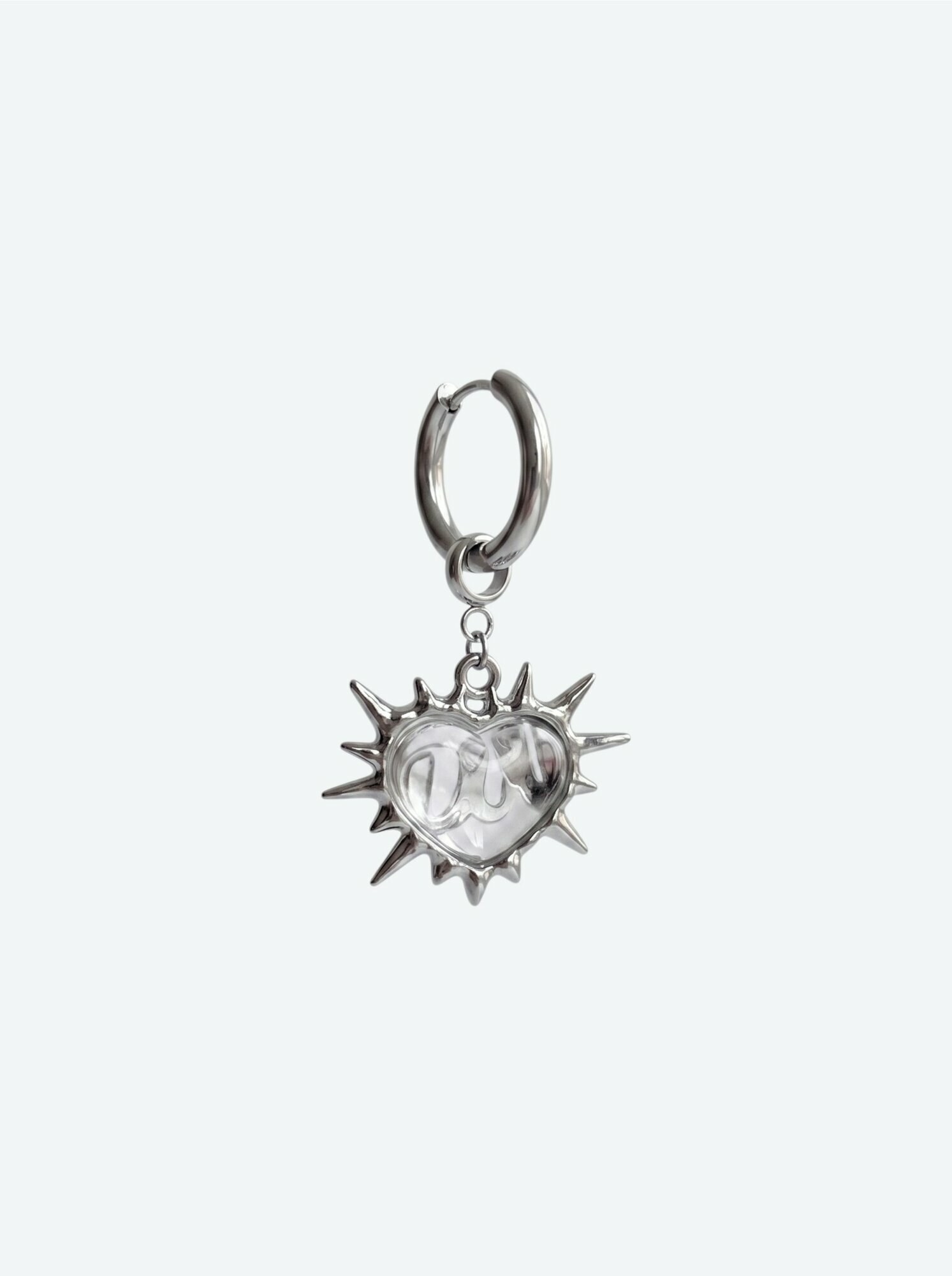 Моносерьга Drop & Shine, эпоксидная смола